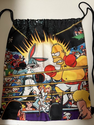 Homer Simpson and Bugs Bunny with many other caracters Collaboration ...
