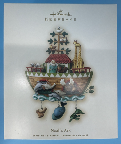Hallmark Keepsake Noah’s Ark Christmas Ornament Christian Religious ...