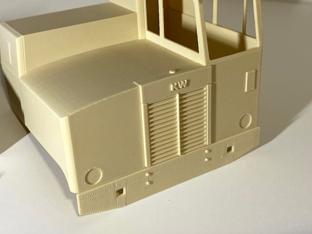 3D Printed 1/25 Kenworth CBE COE Sleeper Conversion Kit | eBay