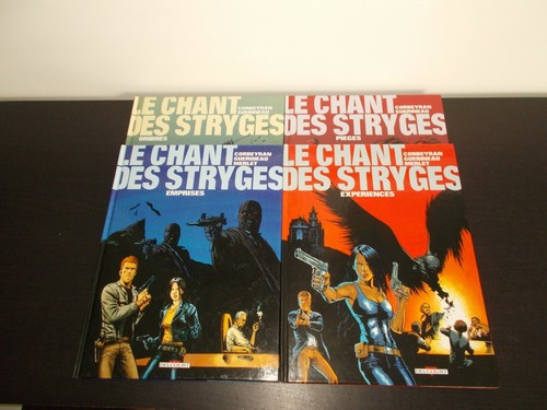 LOT BD LE CHANT DES STRYGES TOMES 1 A 4 TOUS EN EO CORBEYRAN ...