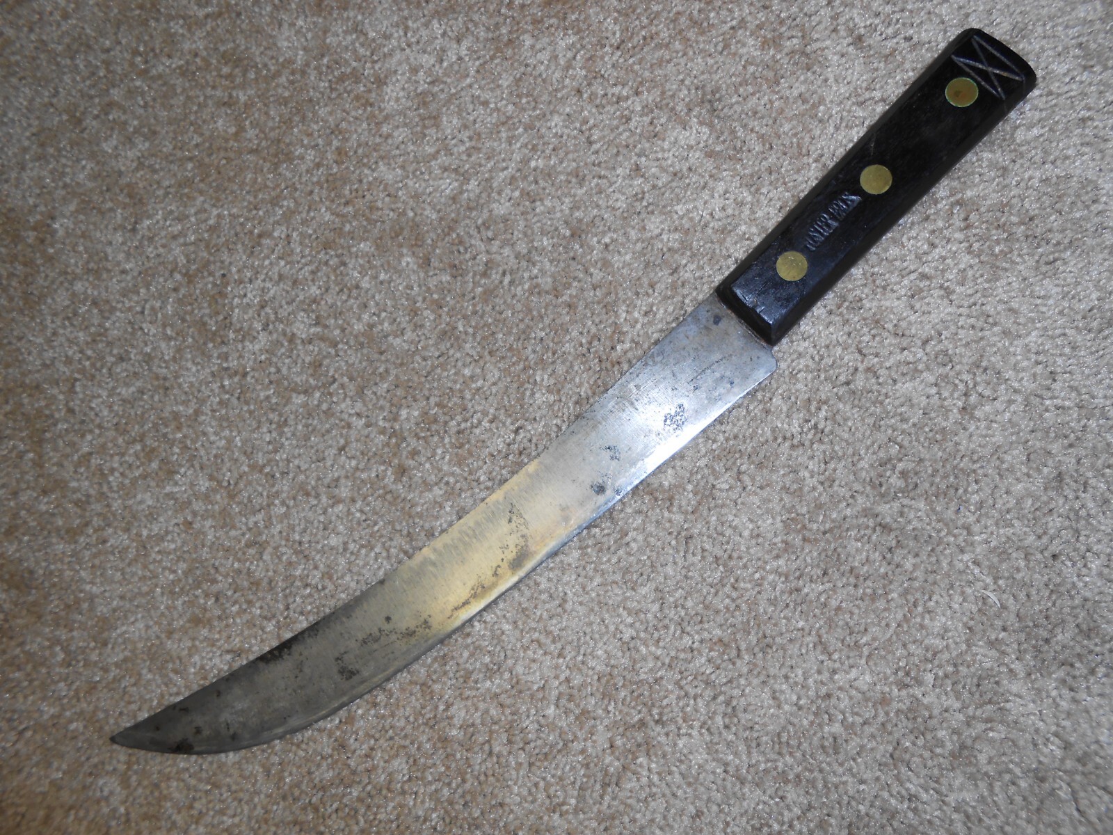 Huge Antique Vintage Foster Bros Butcher Knife, 17 Inch | eBay