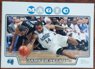 2008-09 TOPPS JAMEER NELSON ORLANDO MAGIC CARD #97 NM/MT | eBay