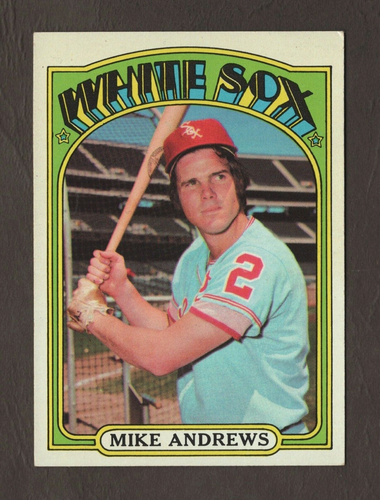 1972 Topps Baseball Card #361 Mike Andrews – Chicago White Sox | eBay
