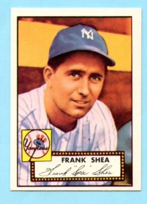 1952 Topps Reprint # 248 Frank Shea - New York Yankees | eBay