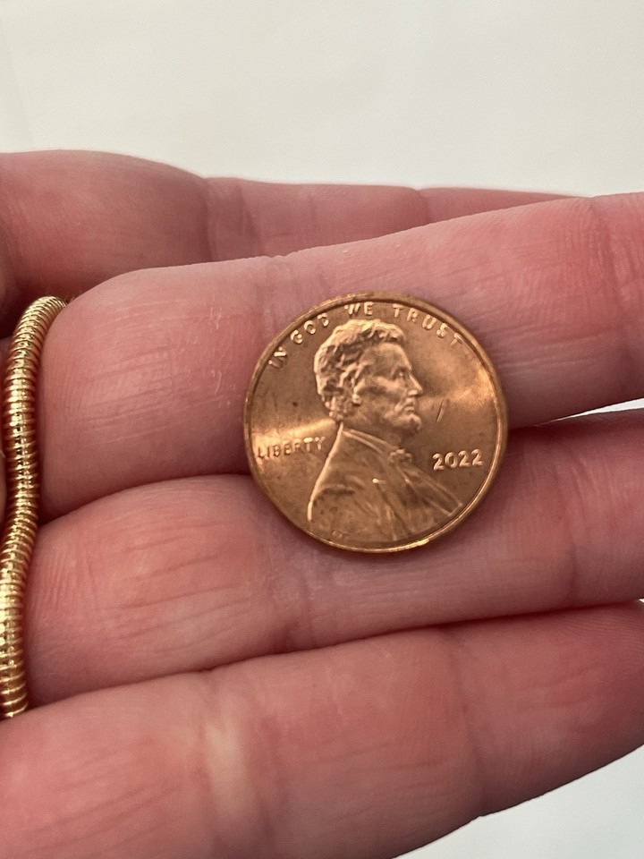 2022 Lincoln Shield Cent Penny Error Missing Lettering On Reverse! | eBay