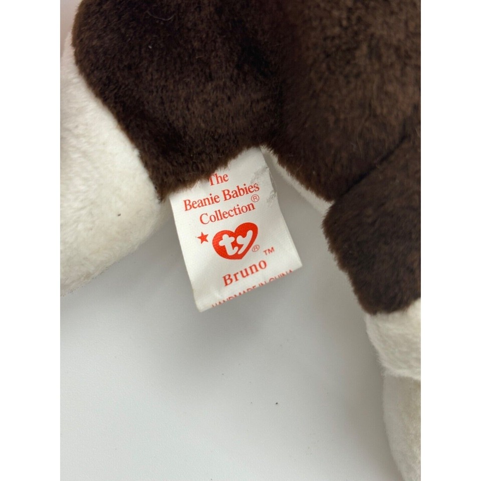 "Bruno" The Dog Ty Beanie Baby 1997 Collectible Plush Toy | eBay