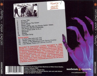 SECOND HAND - REALITY NEW CD 5051125503117| eBay