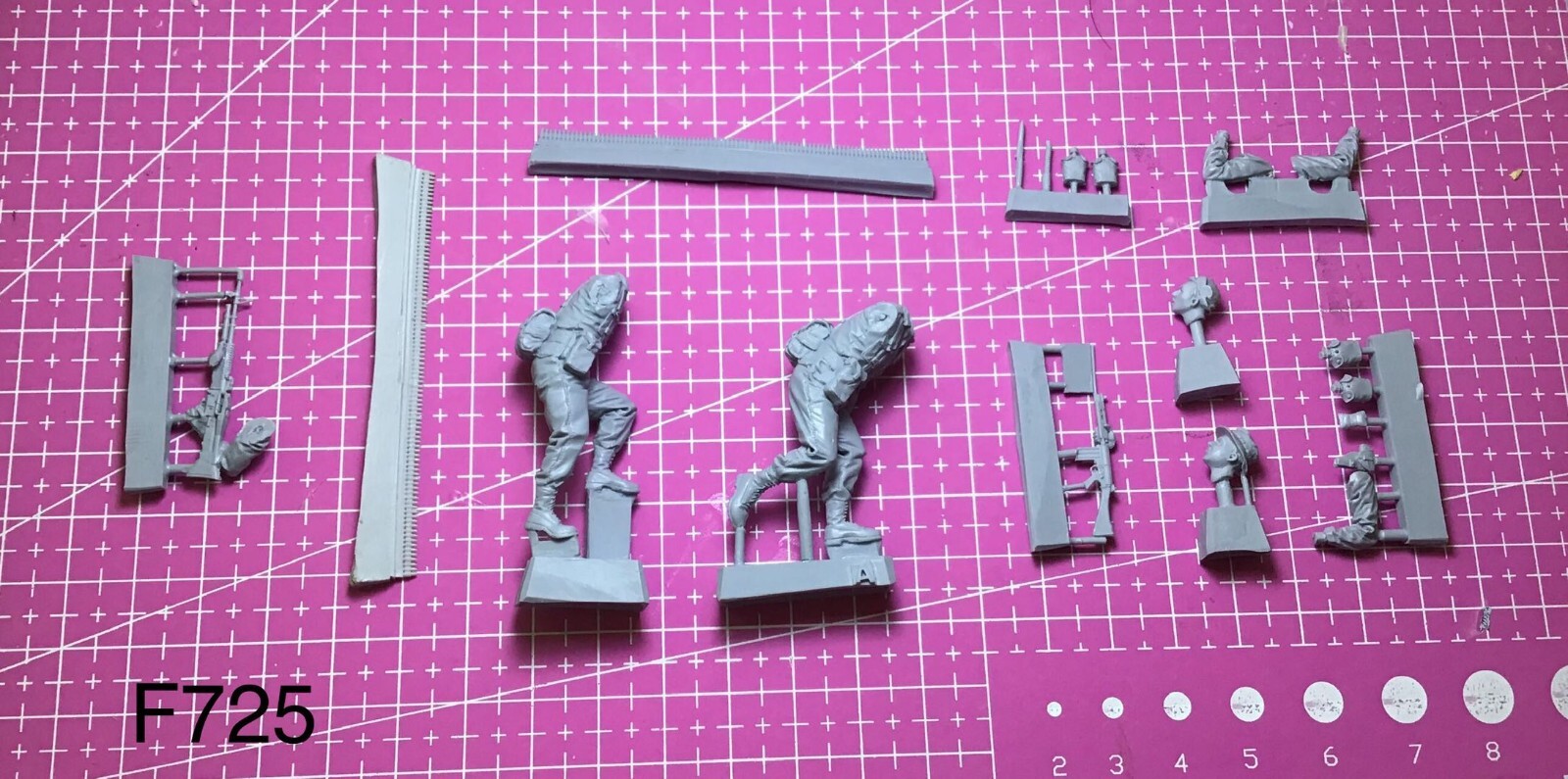 1/35 Resin US 2 Soldiers RAR Infantry Unpainted Unassembled f725 | eBay