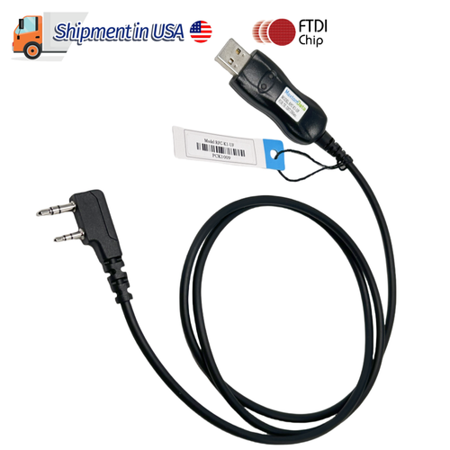 FTDI USB Programming Cable for Wouxun KG-UV1DP KG-UV2D KG-UV3D UV5D UV ...