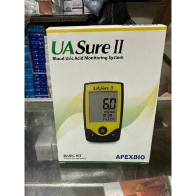 UASure II Uric Acid Test Kit. Meter for Uric Acid. Gout Monitor. | eBay