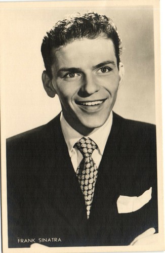 PC FRANK SINATRA, MOVIE STAR, SINGER, Vintage REAL PHOTO Postcard (b30173) | eBay