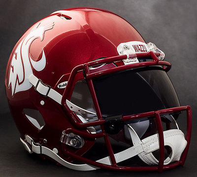WASHINGTON STATE COUGARS Gameday REPLICA Football Helmet w/ OAKLEY Eye ...