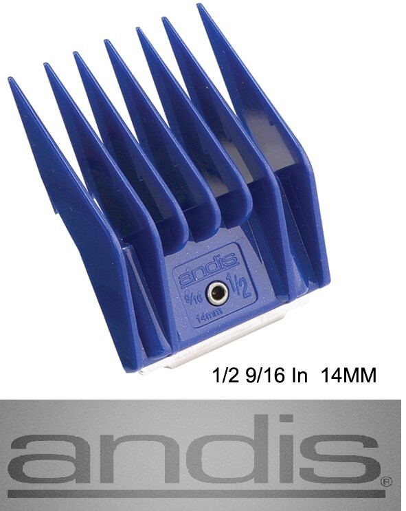 ANDIS #1/2 (9/16" 14mm) Pet Blade GUIDE ATTACHMENT COMB*Fit AGC,Oster ...