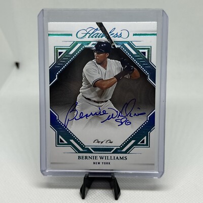 bernie williams autograph Flawless 1/1 | eBay