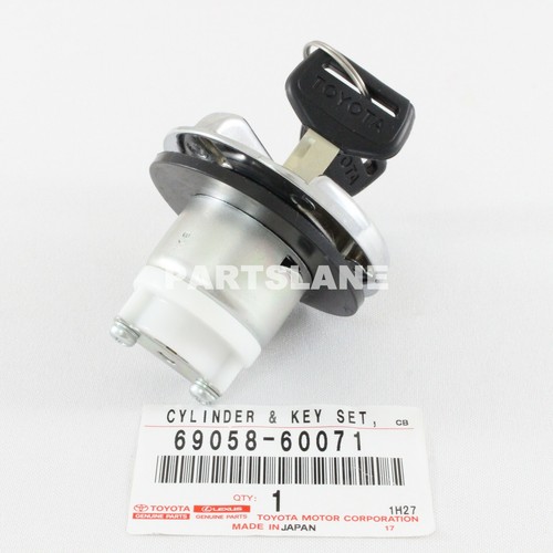 Toyota Land Cruiser FZJ75 HZJ75 OEM Fuel Filler Lid Cylinder Key Set ...