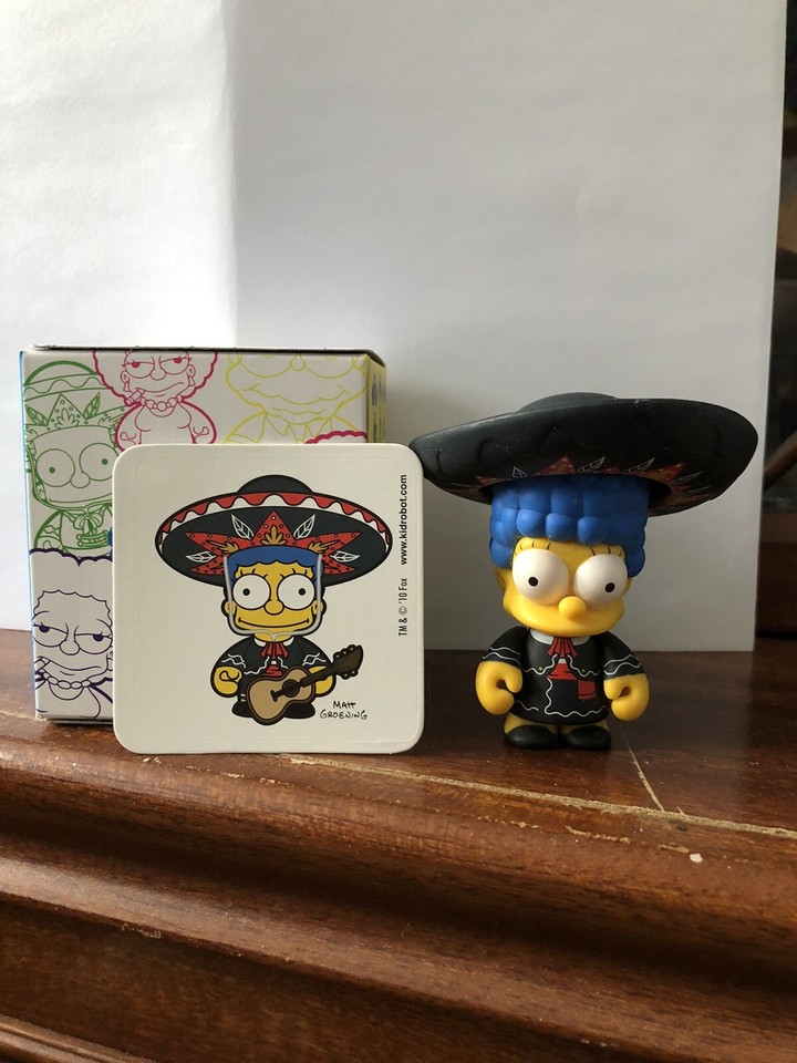 Kidrobot x The Simpsons Marge Simpson Blind Box Complete with Card and ...
