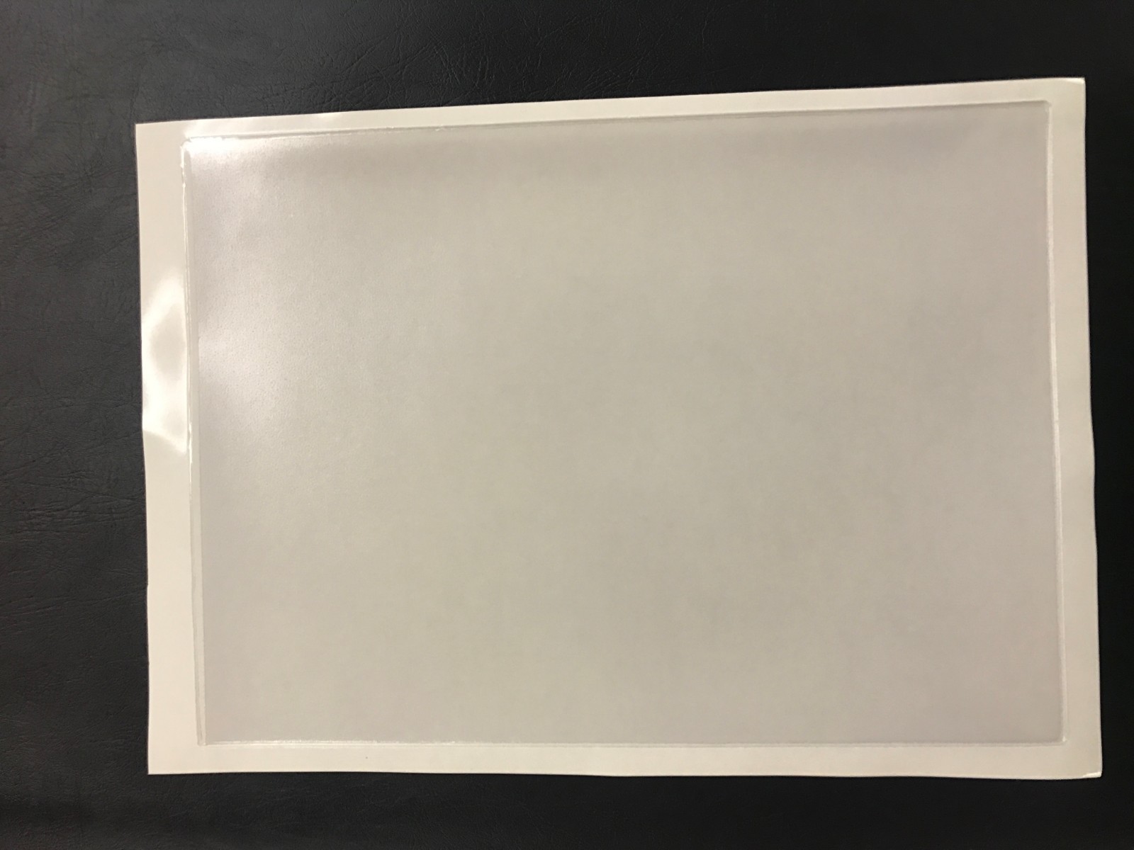 Self Adhesive Sticky Back Clear PVC Pockets A8, A7, A6, A5 A4 A3 A2 A1 ...