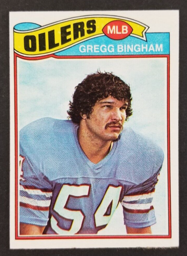 Gregg Bingham 1977 Topps Football Card #366 (NM) | eBay