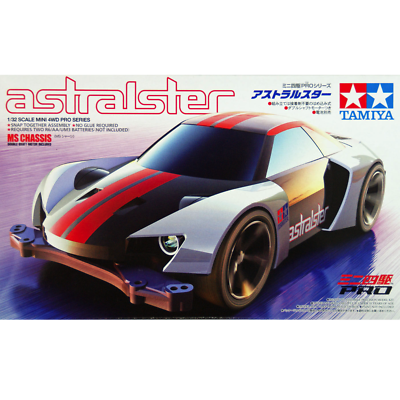 Tamiya 18634 mini 4wd pro series astralster (ms chassis) 1/32 | eBay