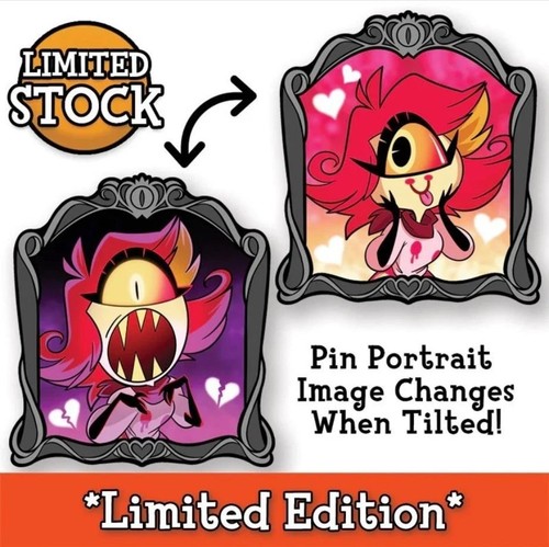 Hazbin Hotel Niffty Changing Portrait Pin Limited Edition- SOLD OUT | eBay