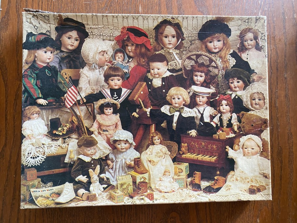 Lot of 3 Springbok puzzles complete The Doll Shop An Old Fashioned girl ...