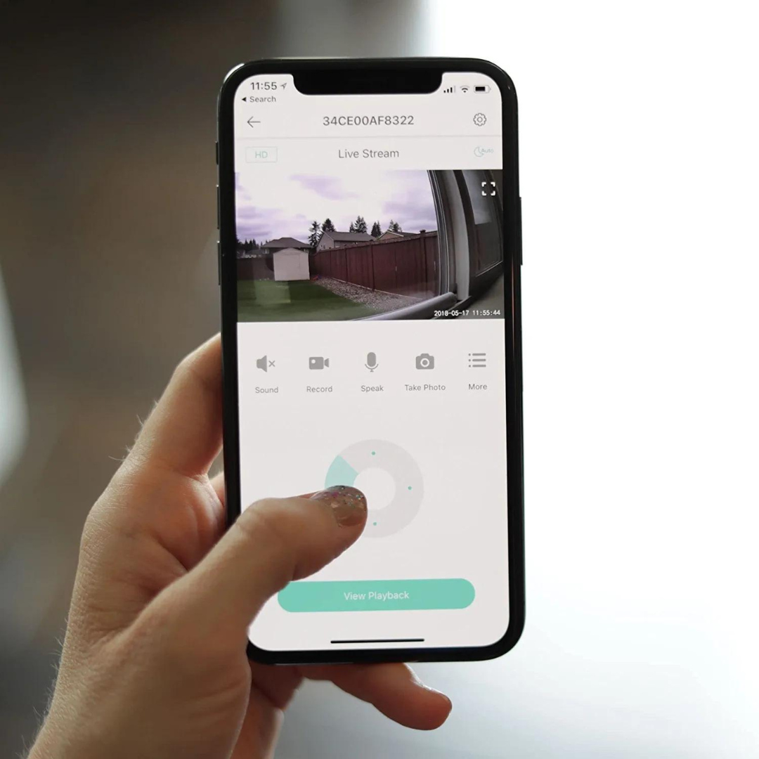 Wyze Cam v2 Pan 1080p Wi-Fi Color Night Vision Alexa / Google Assistant ...