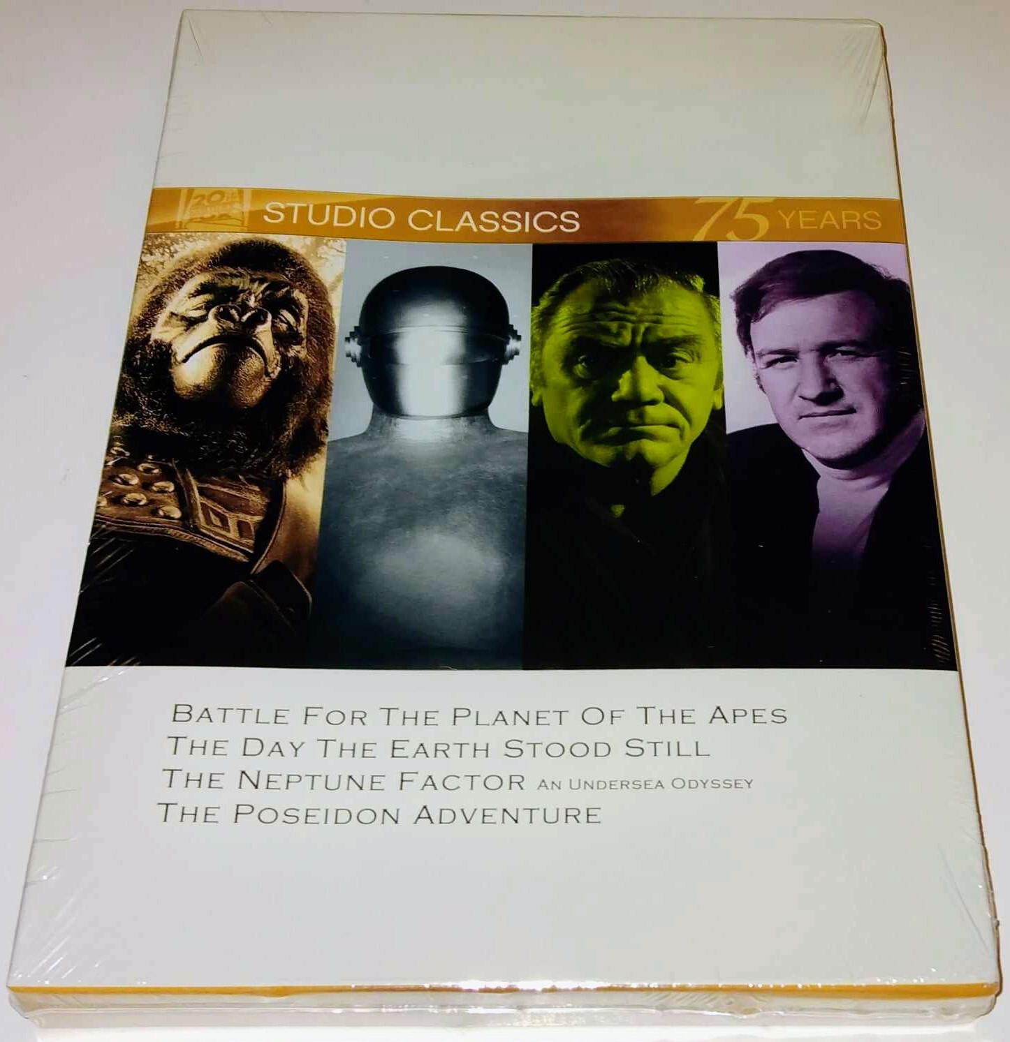 Fox Studio Classics 18, 4-DVD Set [2010] Sci-Fi 4 Movies Planet of the ...