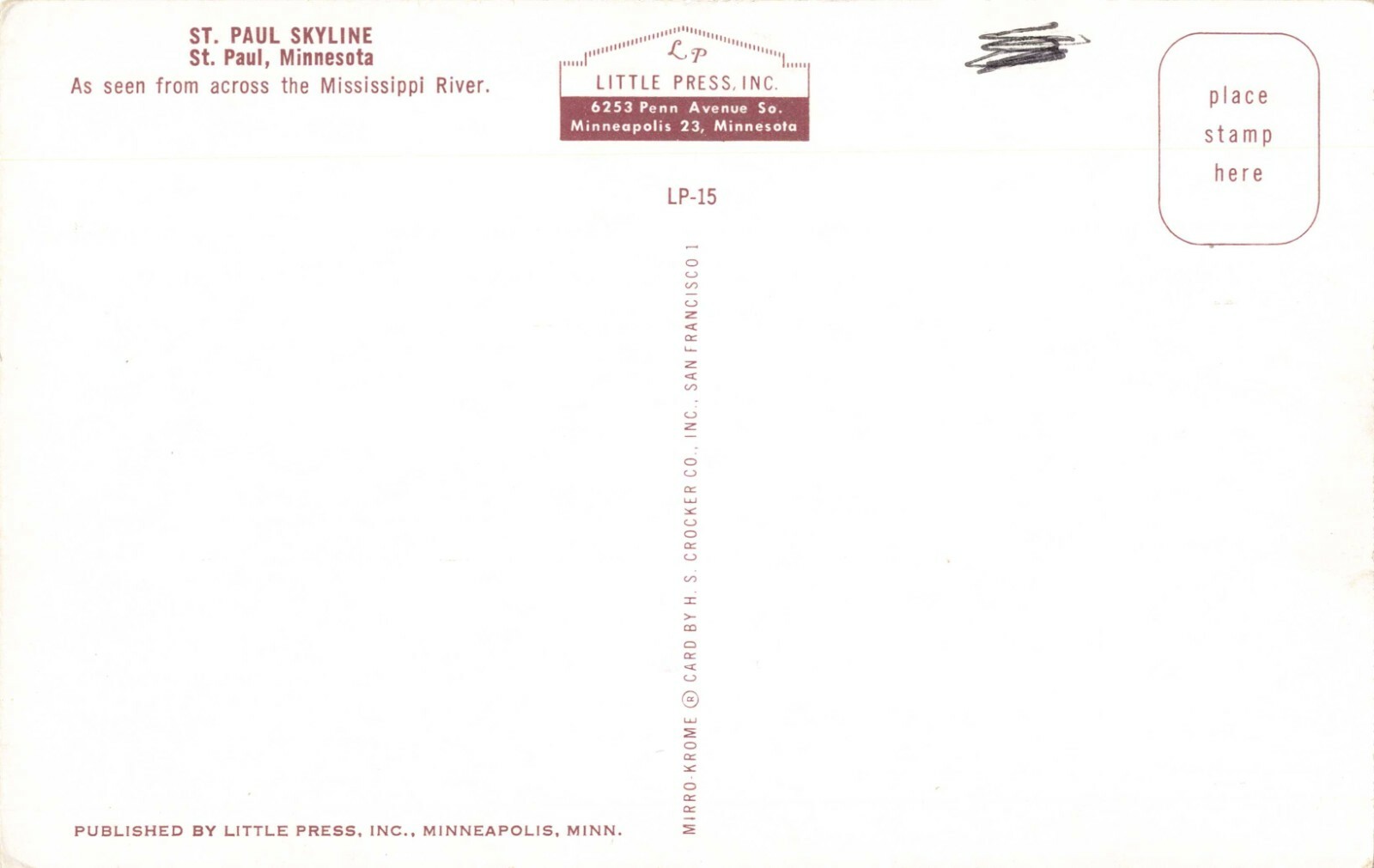 Postcard St Paul Skyline Minnesota | eBay