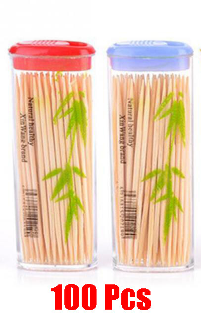 Wooden Stick Tooth Picks Dental Floss Dental Care Hygiene Cocktail ...