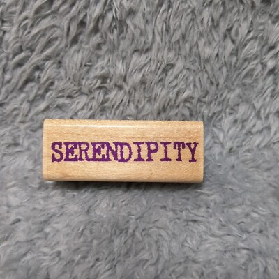 Hampton Art Stamps Wood-Mounted Rubber Stamp Serendipity | eBay
