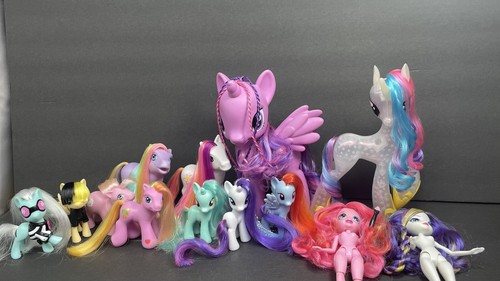 My Little Pony Vintage And Modern Equestria Girls MLP 12pc Lot | eBay
