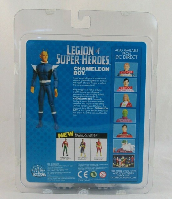2003 DC Direct Legion of Superheroes Chameleon Boy Reep Daggle Action ...