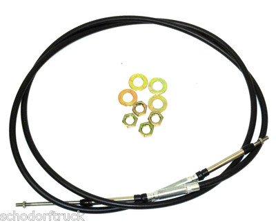 Buyers Products 5203BBU108 108" Universal Control Cable,PTO,Valve Dump ...