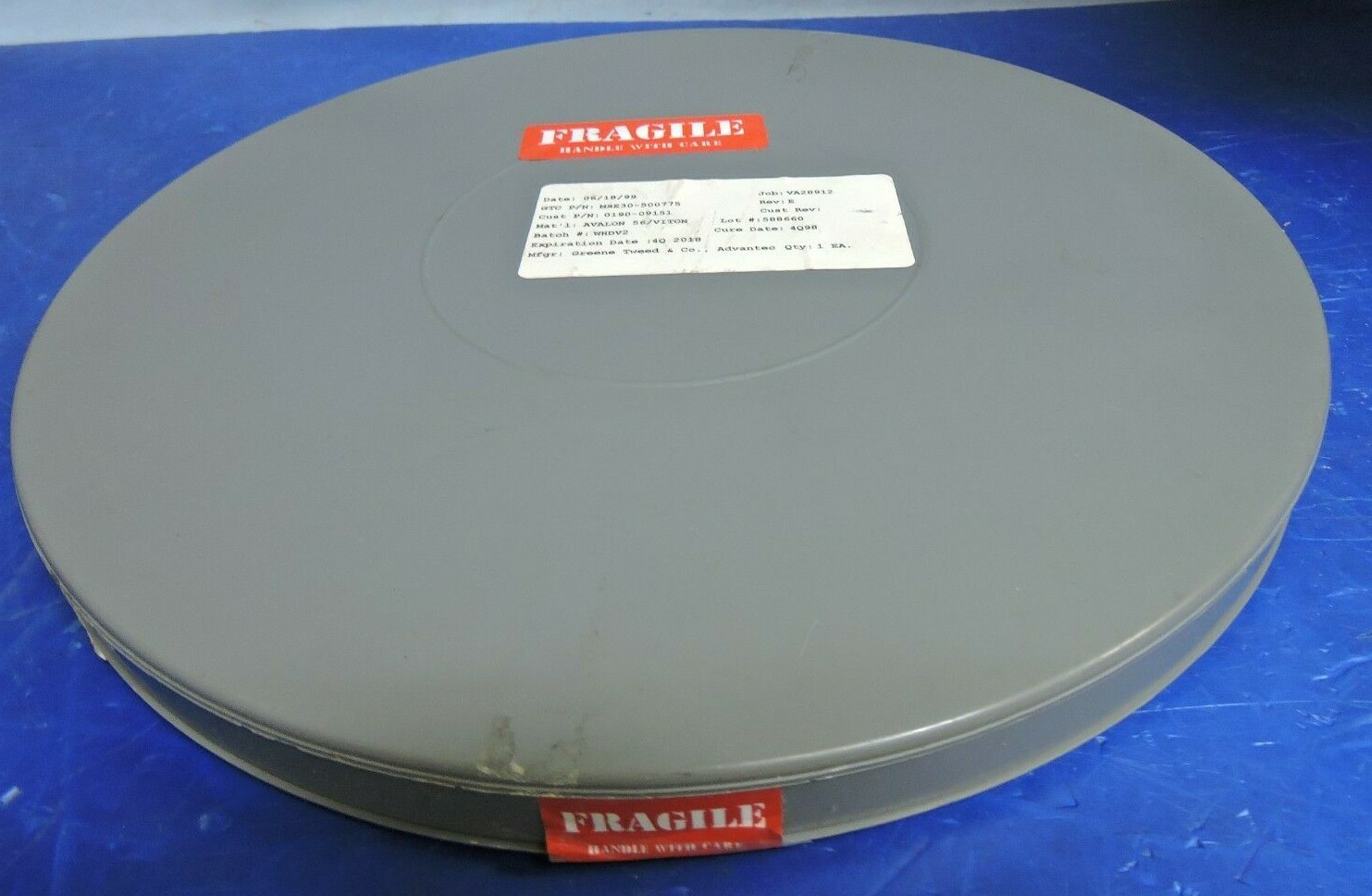 Applied Materials 0190-09151 Hybrid Seal ASSY Heater Window for sale ...