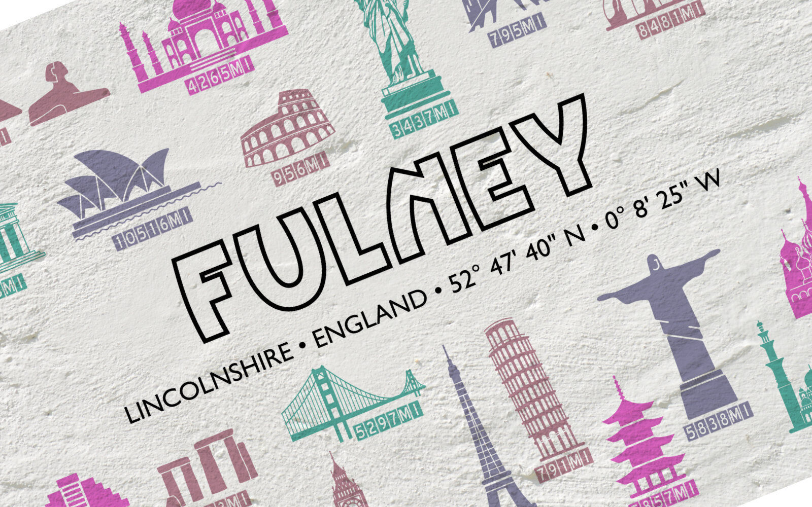 A4 PRINT - Fulney, Lincolnshire, England - World Landmarks | eBay