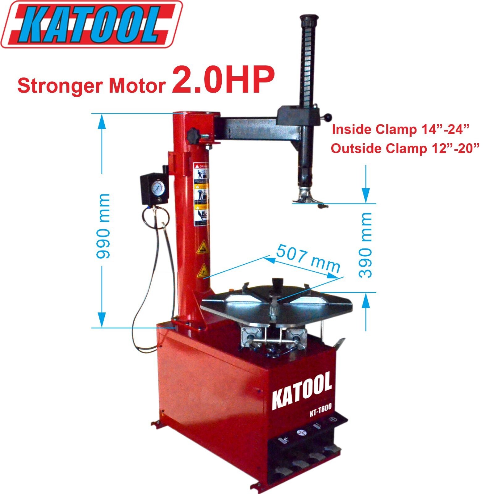 KATOOL Tire Changer Machine KT800 Wheel Balancer KT-B700 ...