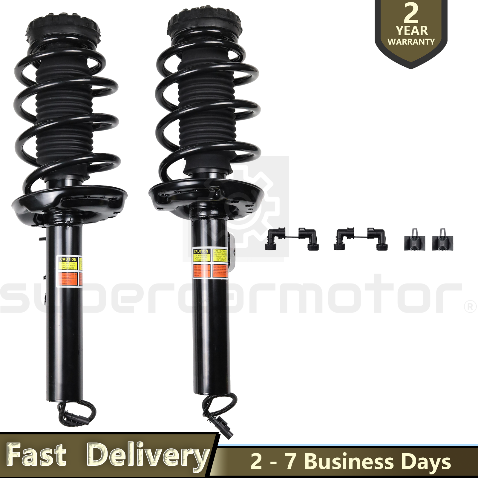2Pcs Front Suspension Strut shocks w/ Electric for Cadillac XTS 2013-19 ...