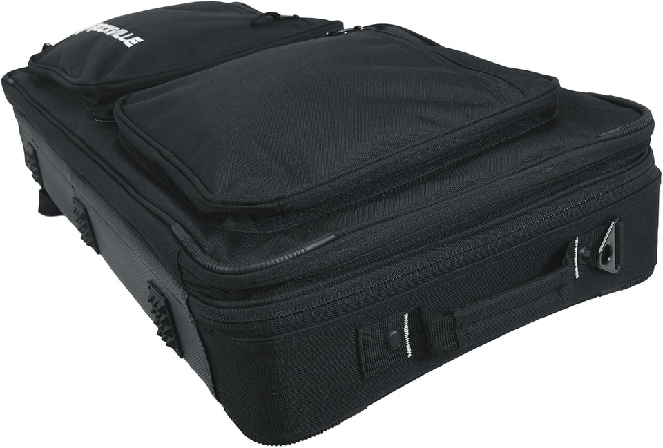 DC27 Padded DJ Controller Bag Backpack, Fits 27" Controllers, Water ...