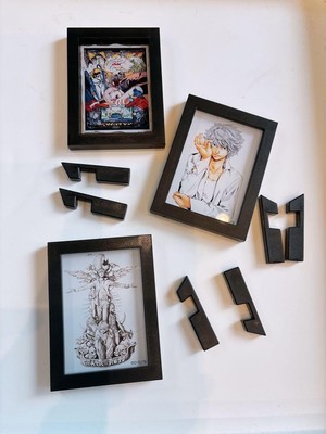 DEATH NOTE Near Frame Magnet Collection 3Piece Set Used, Great | eBay