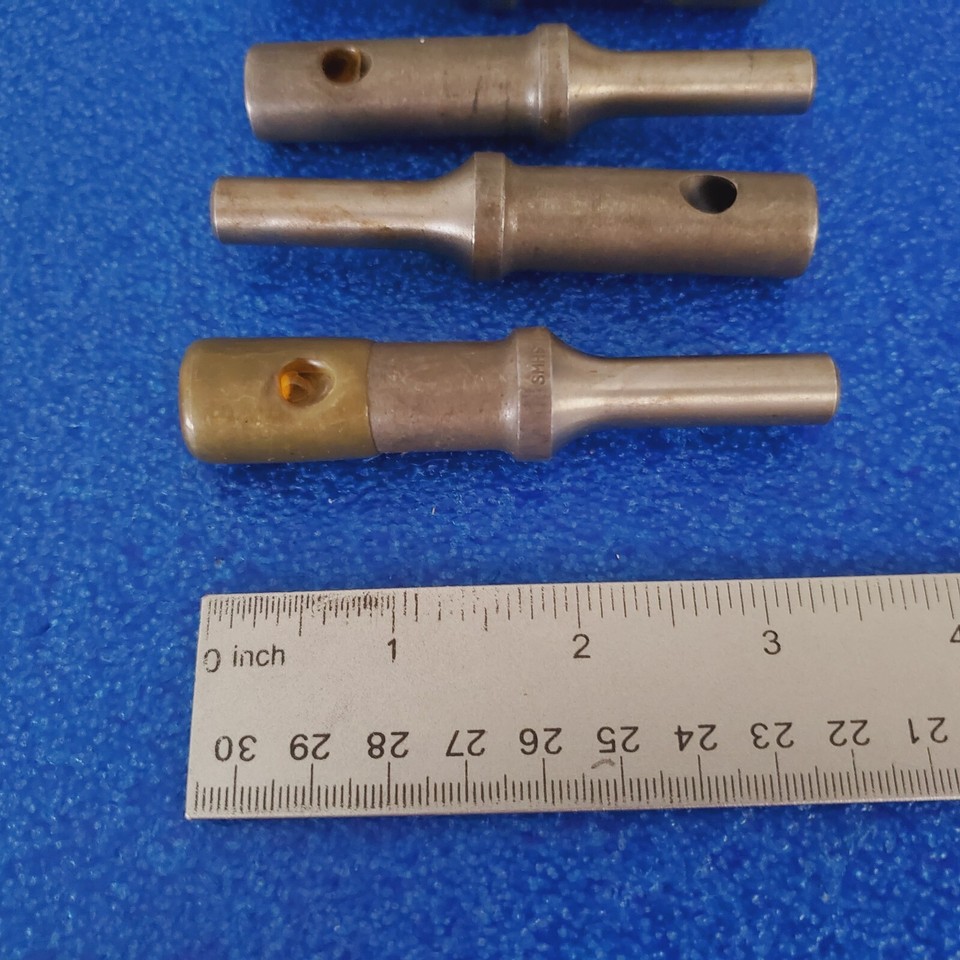 5 NEW HI SHEAR STRAIGHT RIVET SETTING TOOLS 3-1/2" L (.401 SHANK) P/N ...