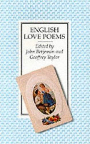 English Love Poems by John Betjeman (1988, Uk-B Format Paperback) for ...