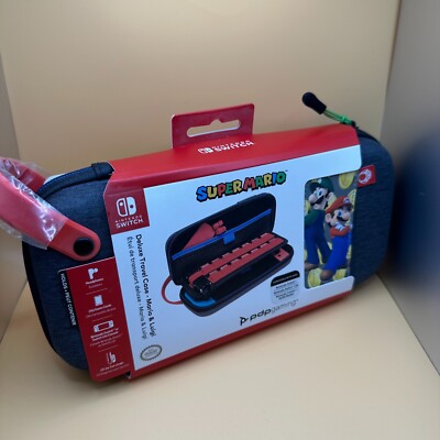 PDP Gaming Travel Case For Nintendo Switch And Switch Lite Super Mario ...
