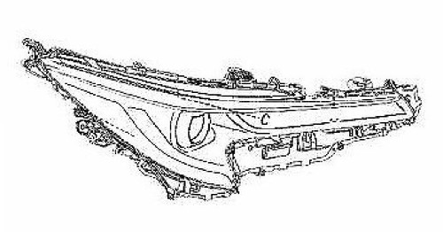 New OEM 2020-2022 Toyota Corolla Headlight Right Side 81140-02S30 | eBay