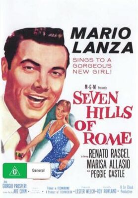 Seven Hills Of Rome DVD Mario Lanza Brand New and Sealed Plays ...