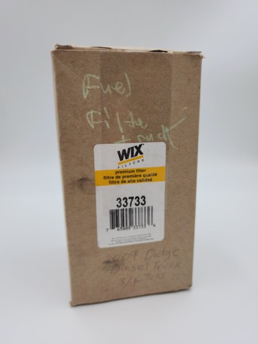 Fuel Filter Wix 33733 Brand New - Open Box | eBay