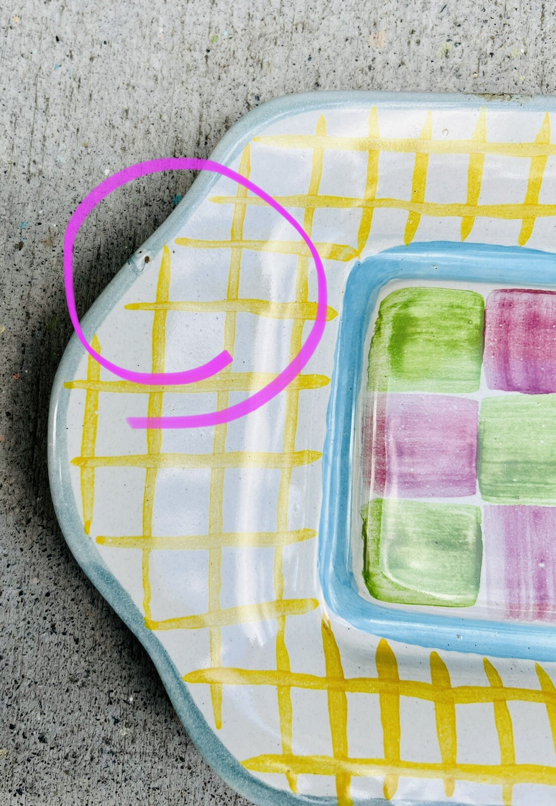 Mackenzie Childs Whimsical KING FERRY Covered Butter Dish 1988 | eBay