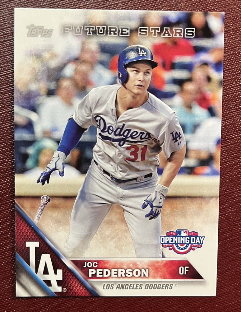 Joc Pederson 2016 Topps Opening Day Rookie Card #OD-53, MINT | eBay