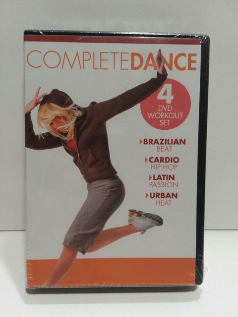 Gaiam Complete Dance 4 DVD Workout Set Brazilian Cardio Latin Urban ...