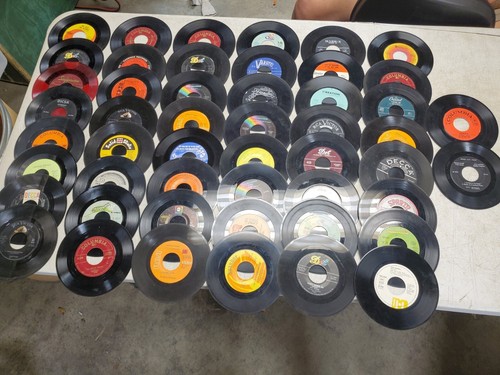 Lot Of 50 45's Records Jukebox 7" 45 rpm Mixed Genres | eBay
