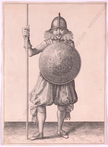 Adam van Breen "Soldier", Copper Engraving, 1618(1) | eBay